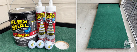 Cómo hacer tu propio campo de mini golf – Flex Seal Mexico
